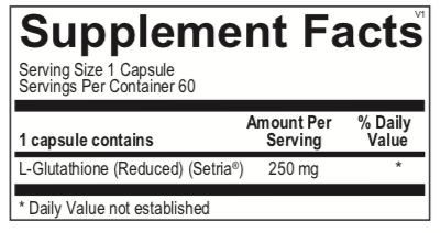 Glutathione – Indigo Formulations